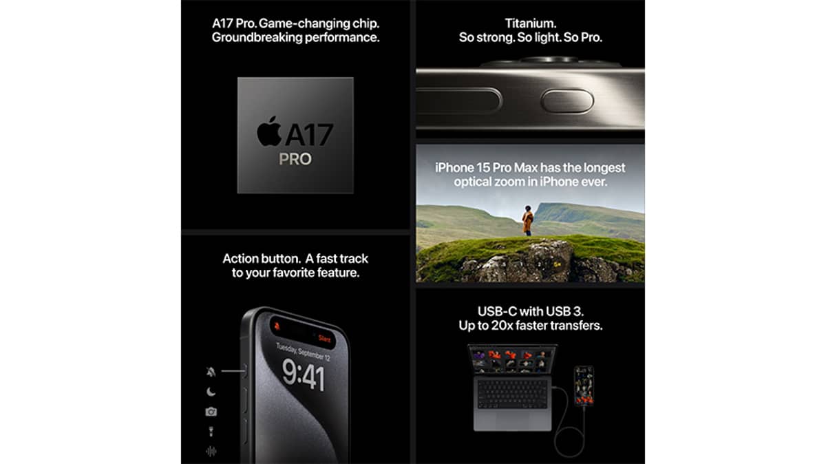 Buy Apple iPhone 15 Pro | 128 GB - Natural Titanium