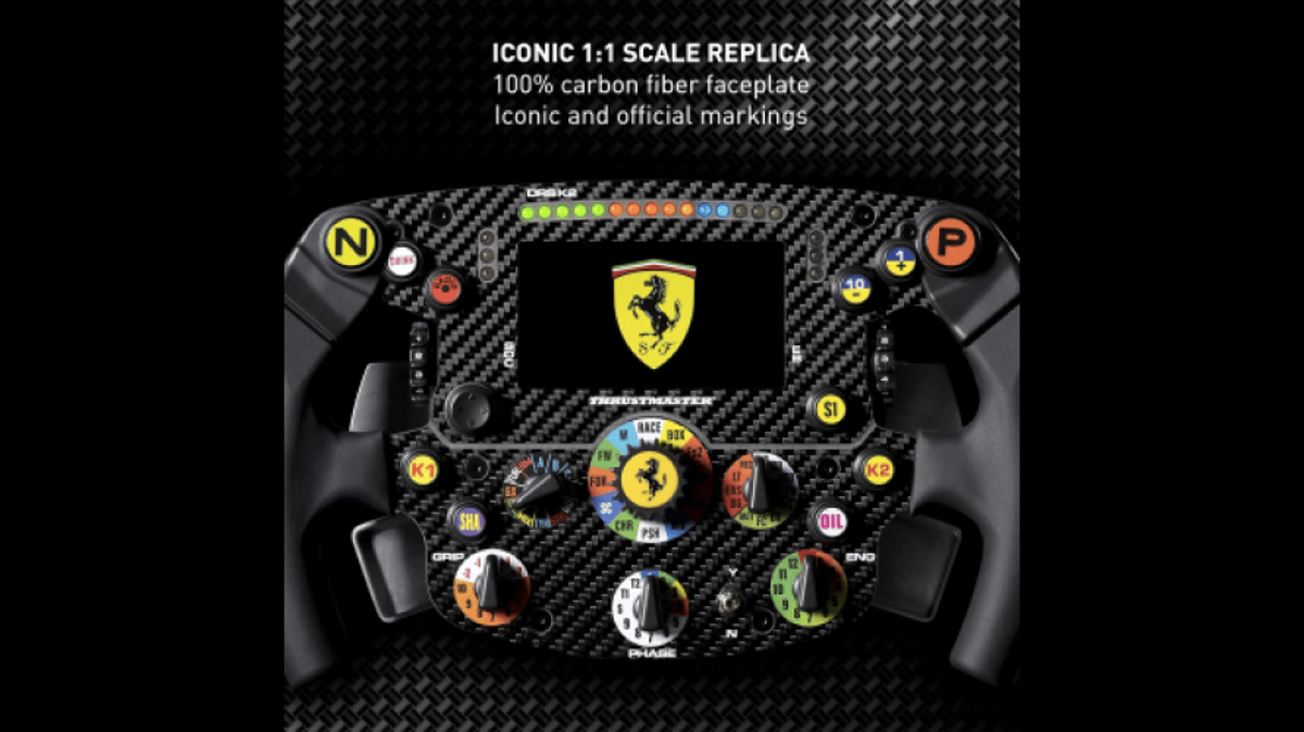 Buy Thrustmaster Formula Wheel Add-On Ferrari SF1000 Edition for PC ...