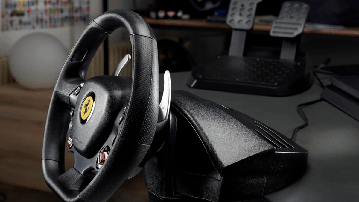 Buy Thrustmaster T80 Ferrari 488 Gtb Edition for PS4 and PC