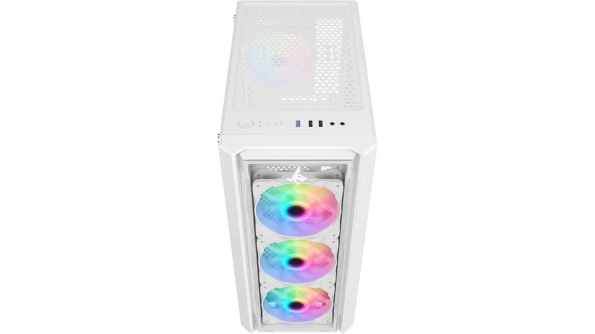 Buy SHARX STRIKER ARGB ATX PC Case With Front Mesh Panel (S-200W)| 4 x ...