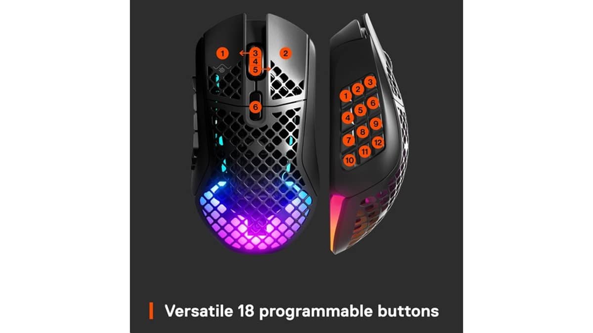 Buy Steelseries Aerox9 Wireless Gaming Mouse Ultra Lightweight 18 ...