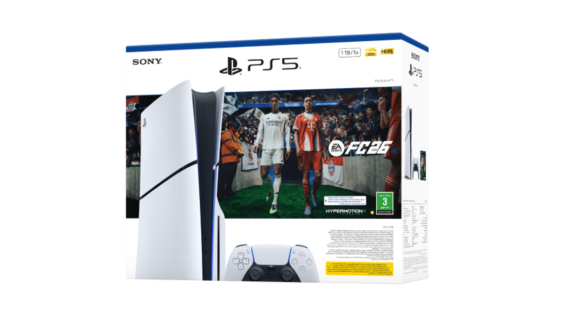 Buy PlayStation 5 Bluray Disc Console 1TB with EA Sports FC26 PS5 Game ...