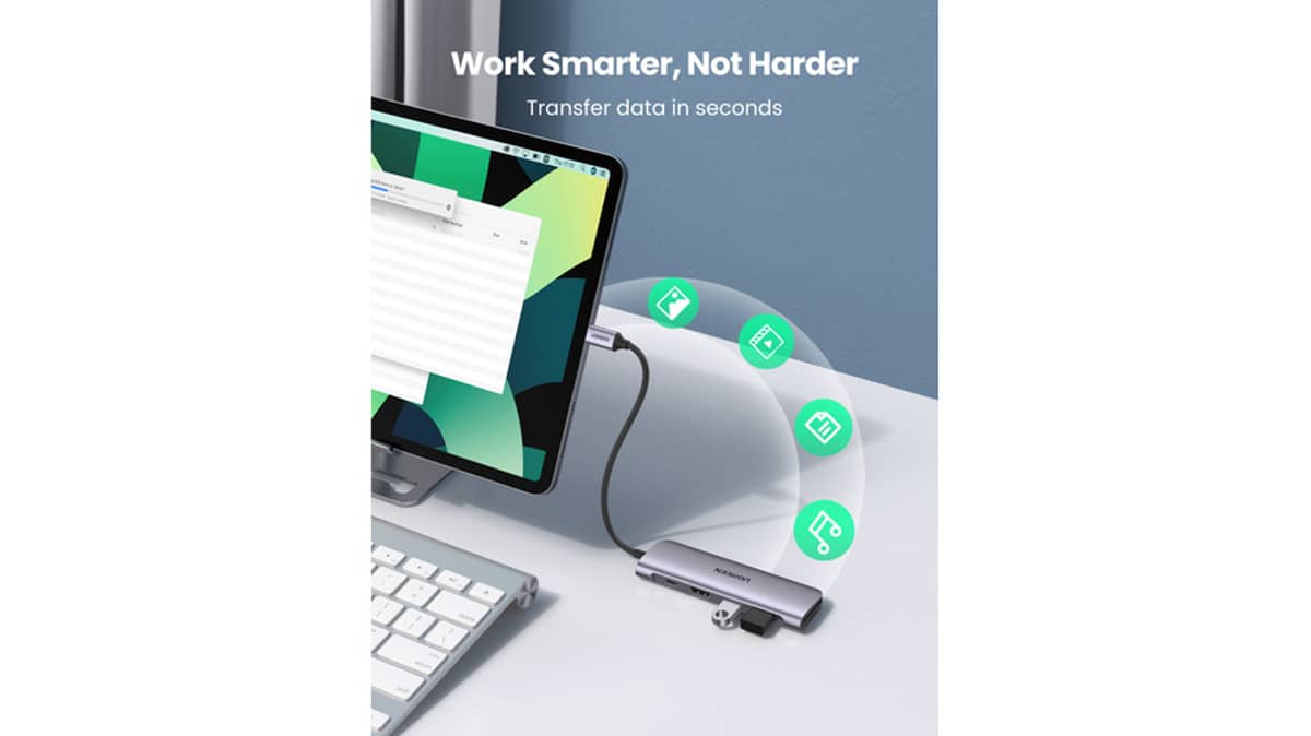 Buy UGREEN 6in1 USBC PD CType USBC To 4K HDMI USBC USB 3.0 SD TF Card