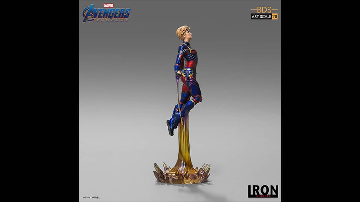Buy Iron Studios Captain Marvel Statue from Avengers: Endgame | Art Scale 1/10