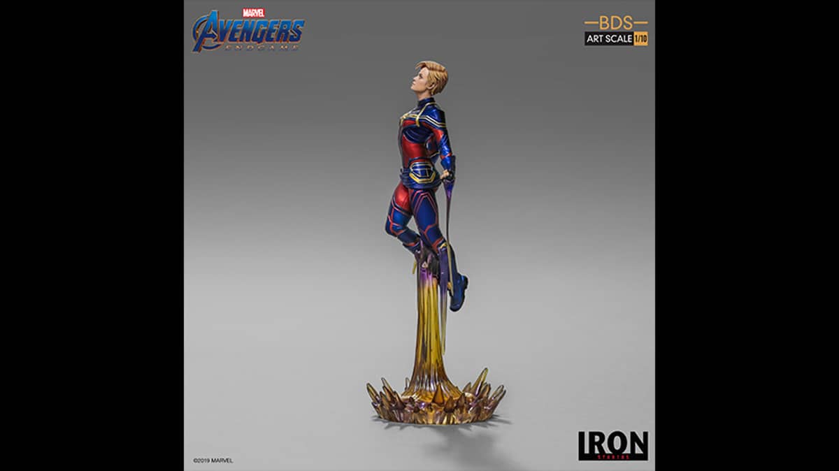 Buy Iron Studios Captain Marvel Statue from Avengers: Endgame | Art ...