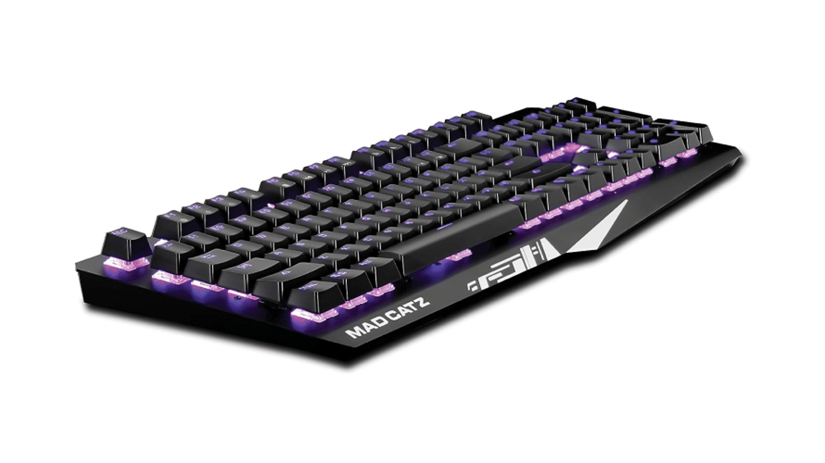 Buy Mad Catz The Authentic S.T.R.I.K.E. 4 Mechanical Gaming Keyboard ...