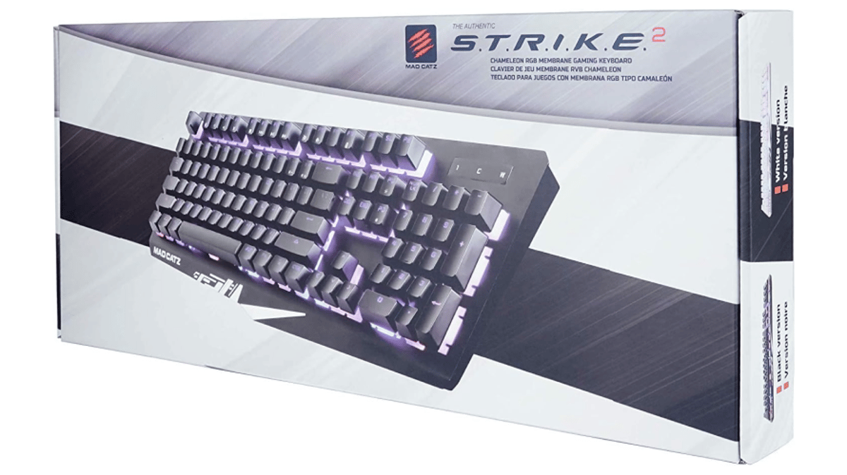 Buy Mad Catz The Authentic S.T.R.I.K.E. 2 Membrane Gaming Keyboard - Black