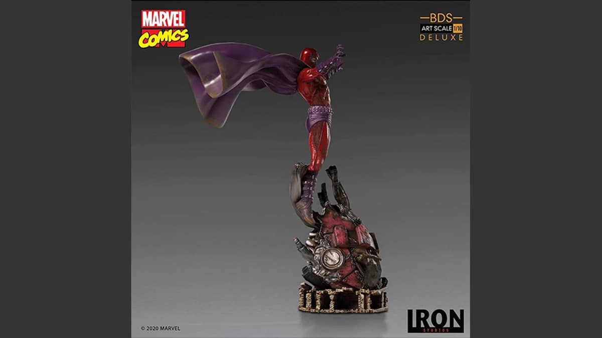 Buy Iron Studios Magneto Deluxe Statue from X-men Marvel Comics | Art ...