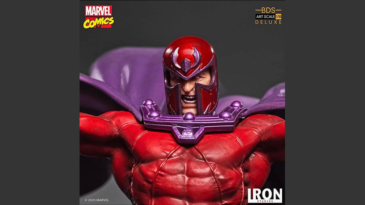 Buy Iron Studios Magneto Deluxe Statue from X-men Marvel Comics | Art ...