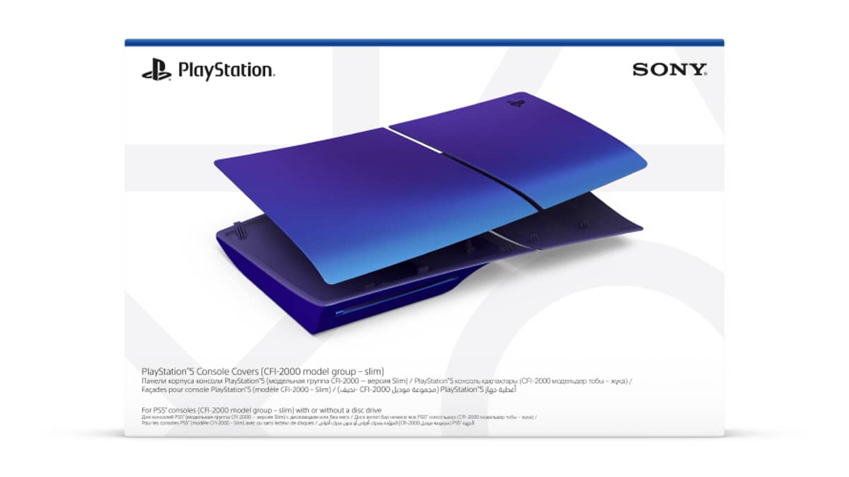 Buy Playstation 5 D Chassis Cover Set - Chroma Indigo