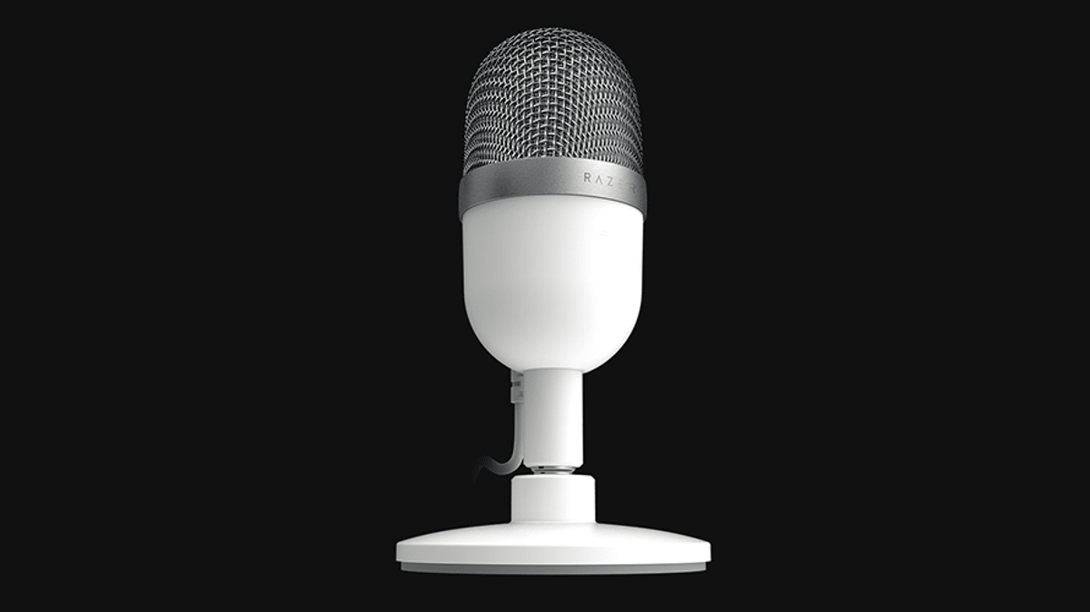 Buy Razer Seiren Mini Portable Microphone | Mercury White