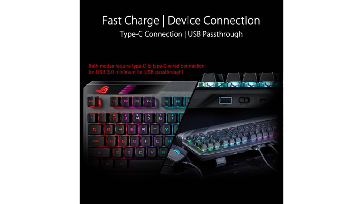 Buy ASUS MA02 ROG Claymore II RGB Mechanical Gaming Keyboard: 100% ...