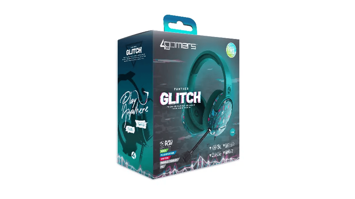 Buy 4Gamers Panther Gaming Headset GLITCH |Over Ear |Compatible with ...
