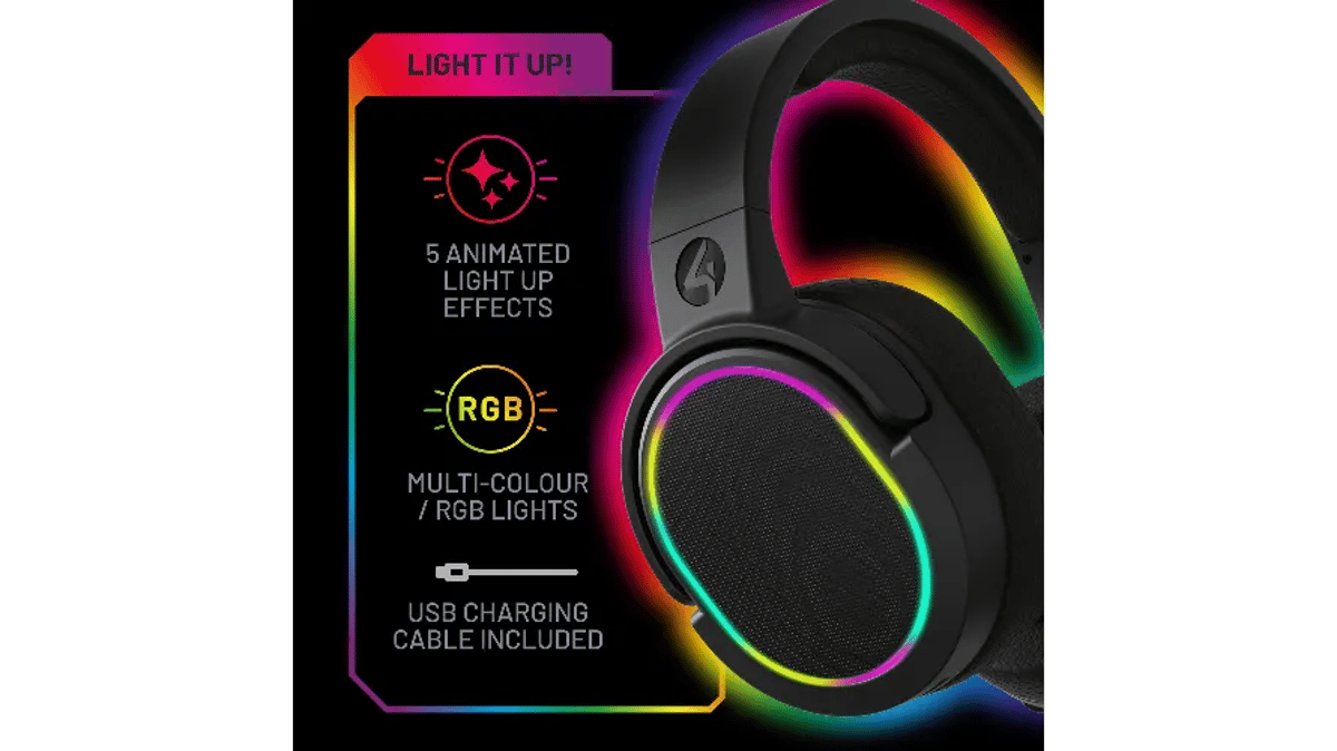 Buy 4GAMERS Panther LED Gaming Headset |Xbox|PS4/PS5|Switch|PC