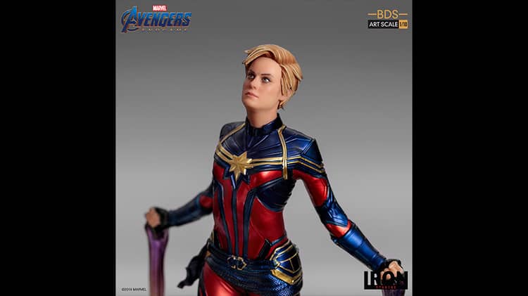 Buy Iron Studios Captain Marvel Statue from Avengers: Endgame | Art ...