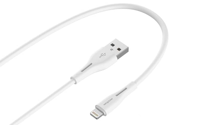 كيبل اي بي TP02 من ووبو، طول 2 متر، اخضر، USB، لهاتف ذكي